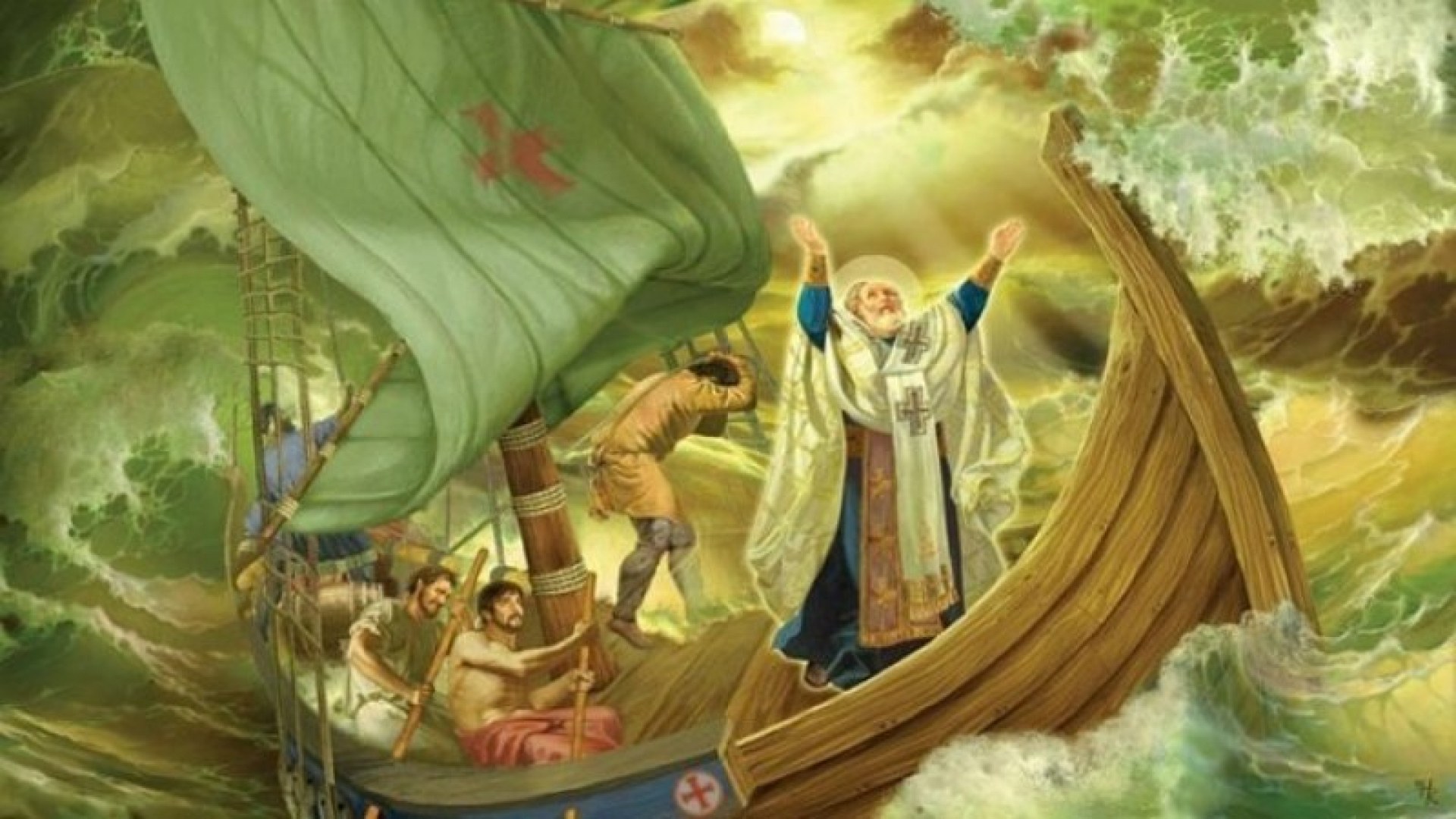Никулден е Честит празник на всички именици рибари и банкери