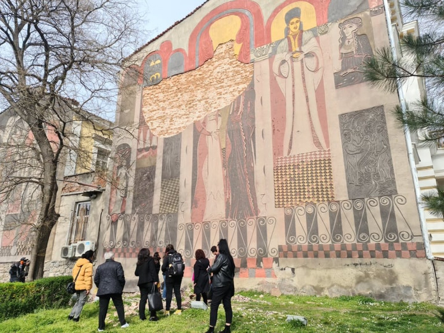 Започва укрепването на сграфитото “Захарий Зограф“ на Димитър Киров в ...